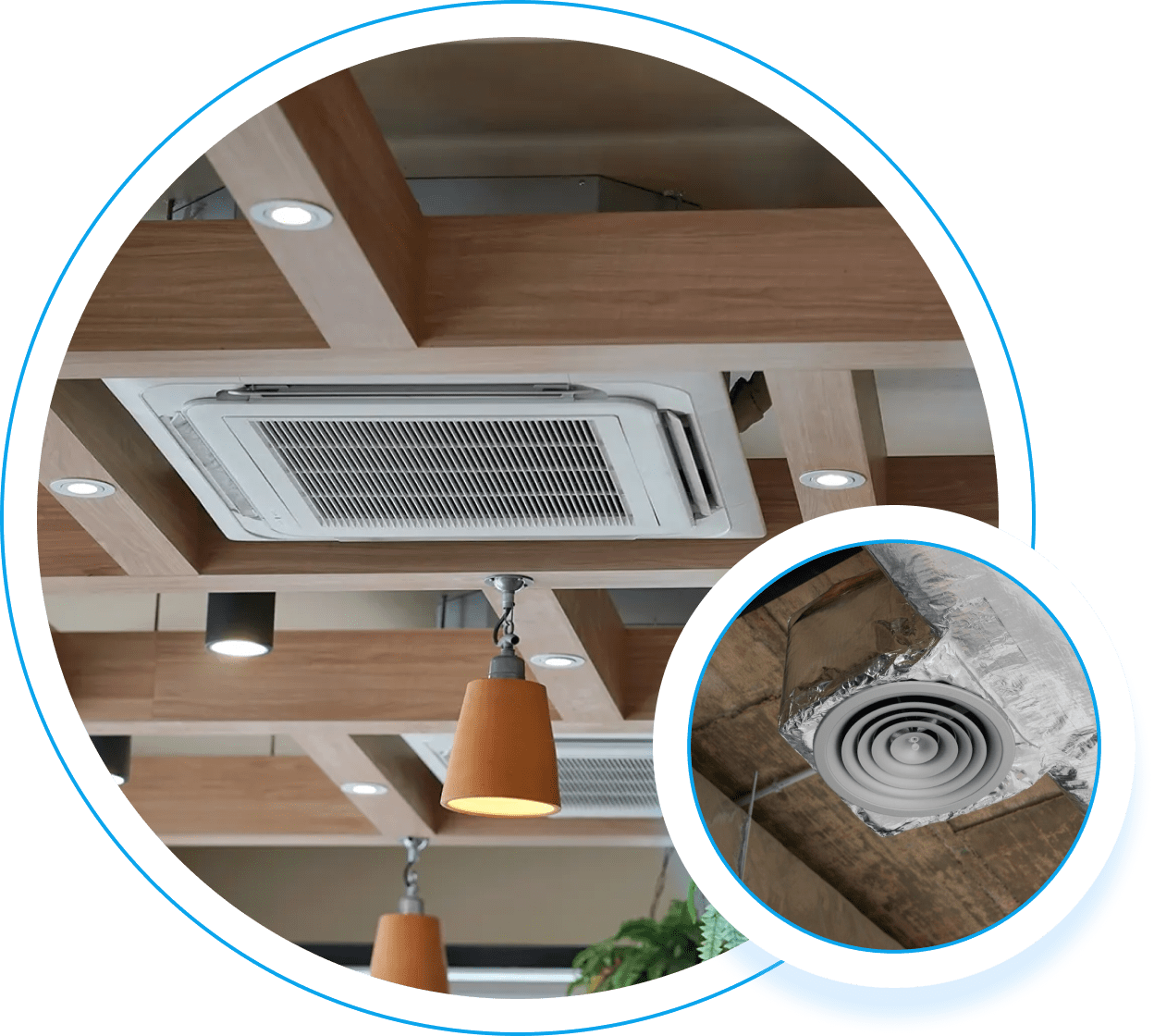 Top Mitsubishi, O-General, Voltas Cassette AC Dealers Ahmedabad